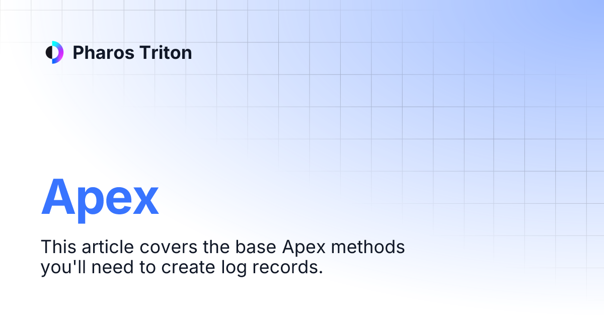 Apex | Pharos Triton